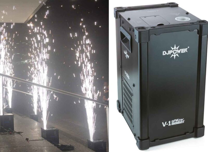 Rental of visual effects machines in Barcelona and Ibiza
